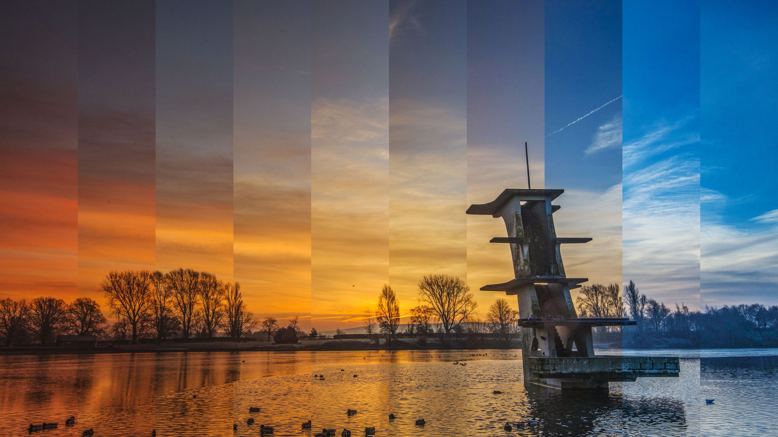 Create a stunning time slice in Photoshop and show the passage of time ...