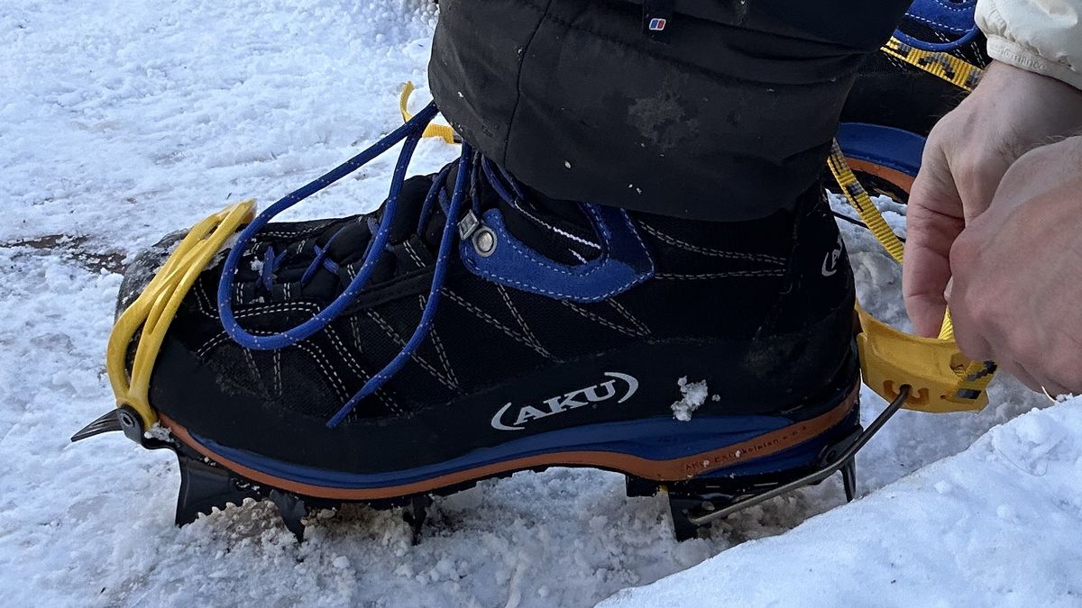 How to put crampons on: a step-by-spiky-step guide | Advnture