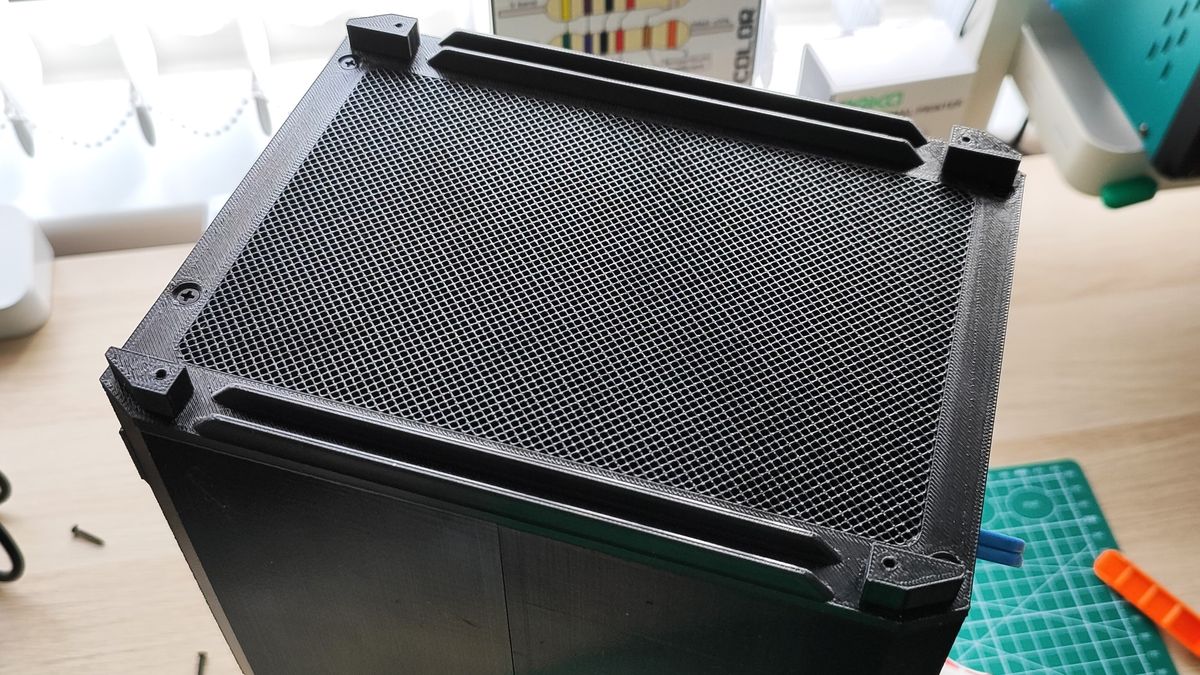 I 3D printed an entire server case with the Elegoo Centauri Carbon ...