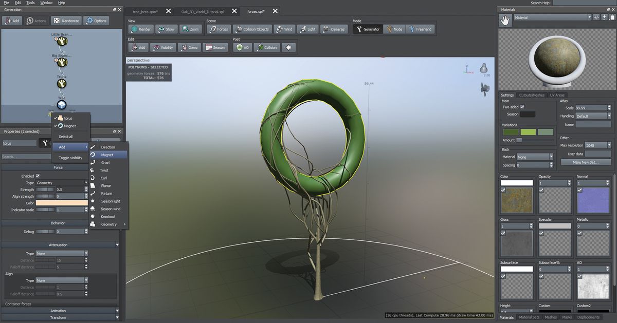 SpeedTree tips and tricks – master the basics of this industry-standard ...