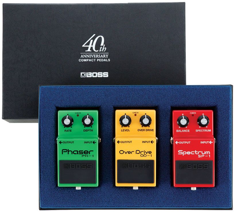 New and Cool: Boss Compact Pedal 40th Anniversary Box Set | Guitar World