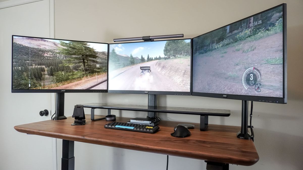 I thought putting together a triple monitor setup would be hard — but I ...