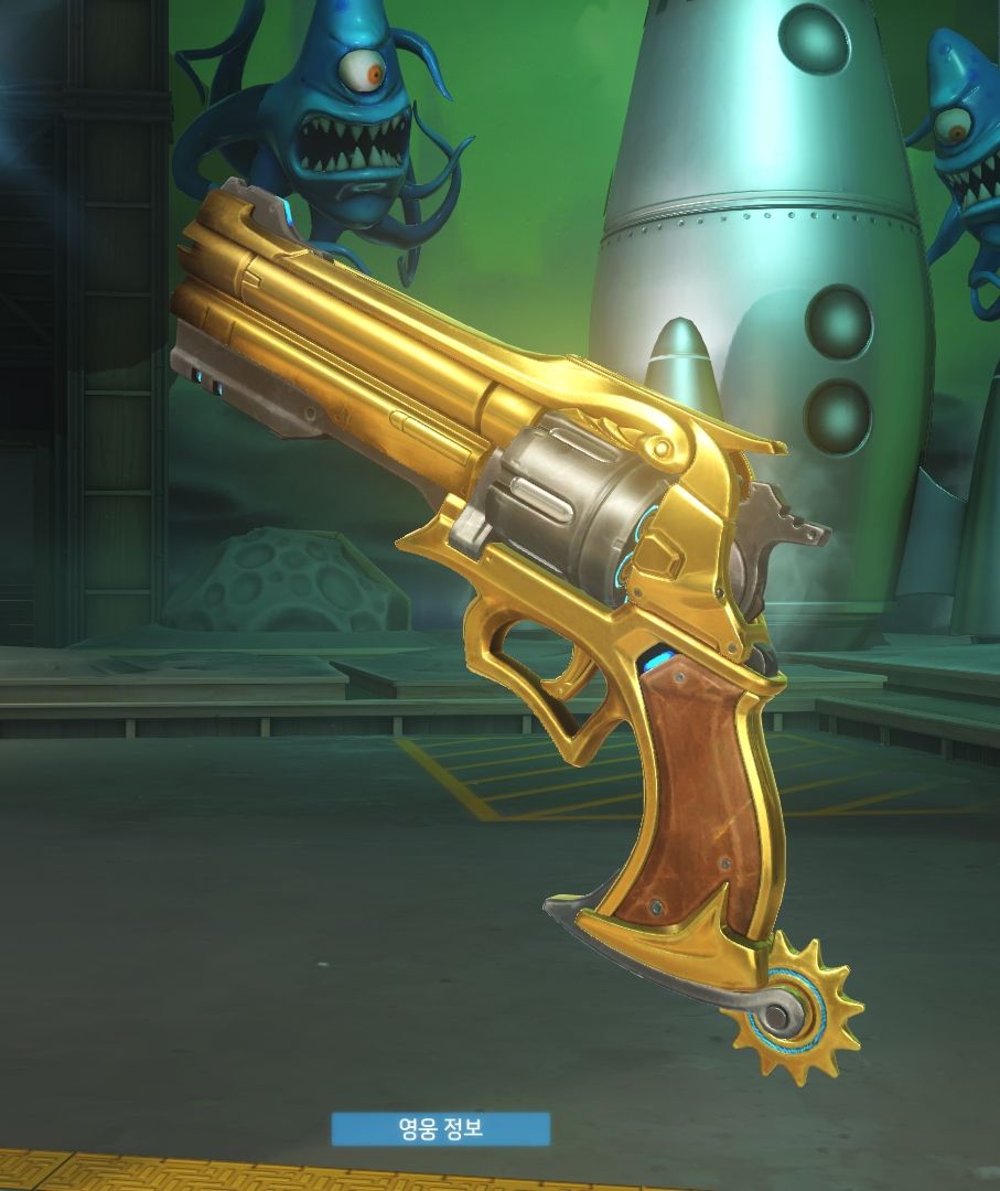 Overwatch "Golden Guns" ranked rewards appear on Korean PTR | PC Gamer