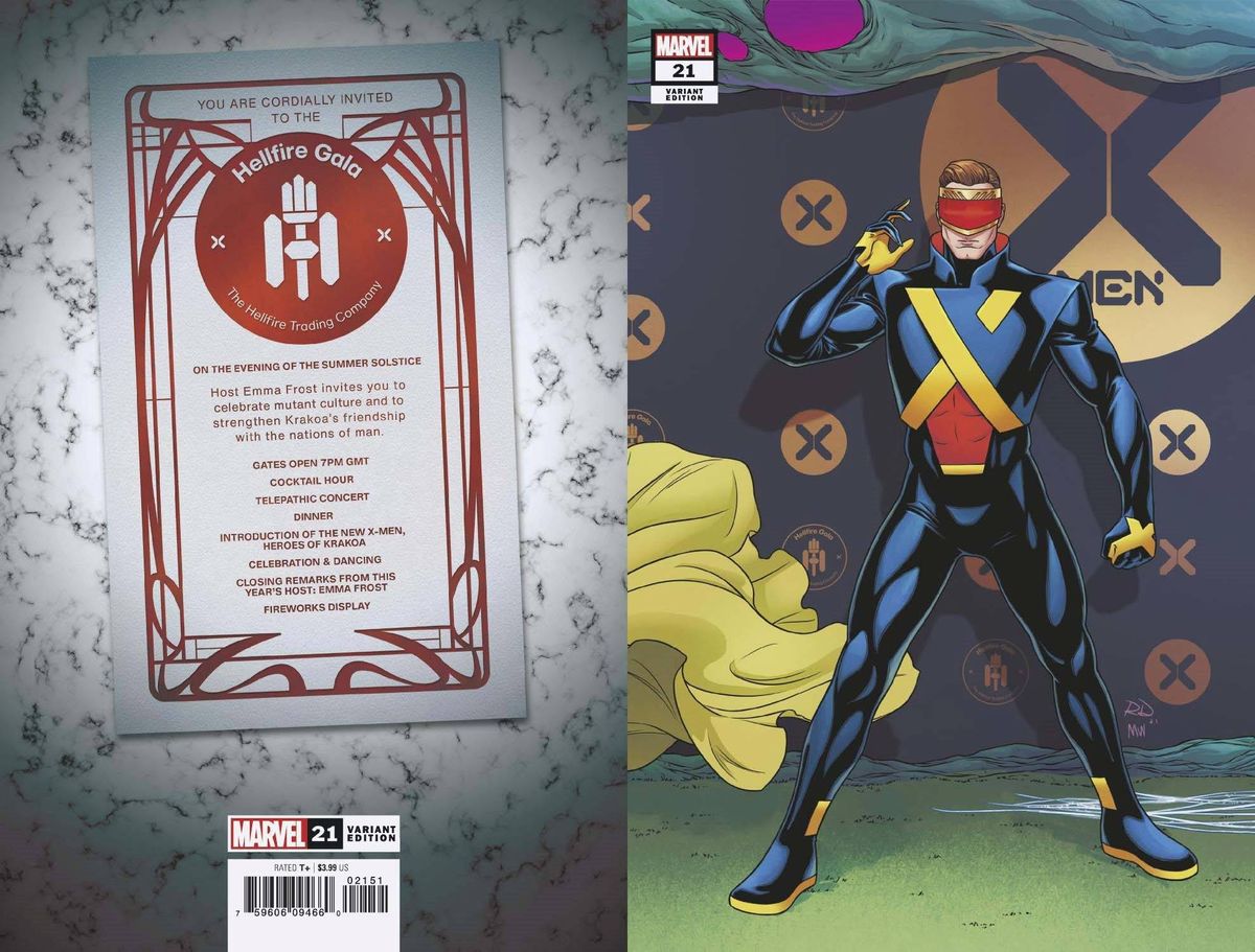 Cyclops & Marvel Girl address the Hellfire Gala in X-Men #21 preview ...