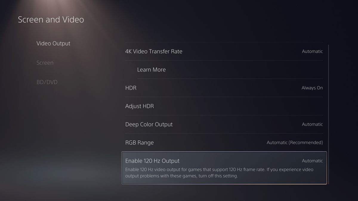 How to enable 120Hz on PS5 | TechRadar