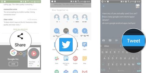 How to share and review apps in Google Play | Android Central
