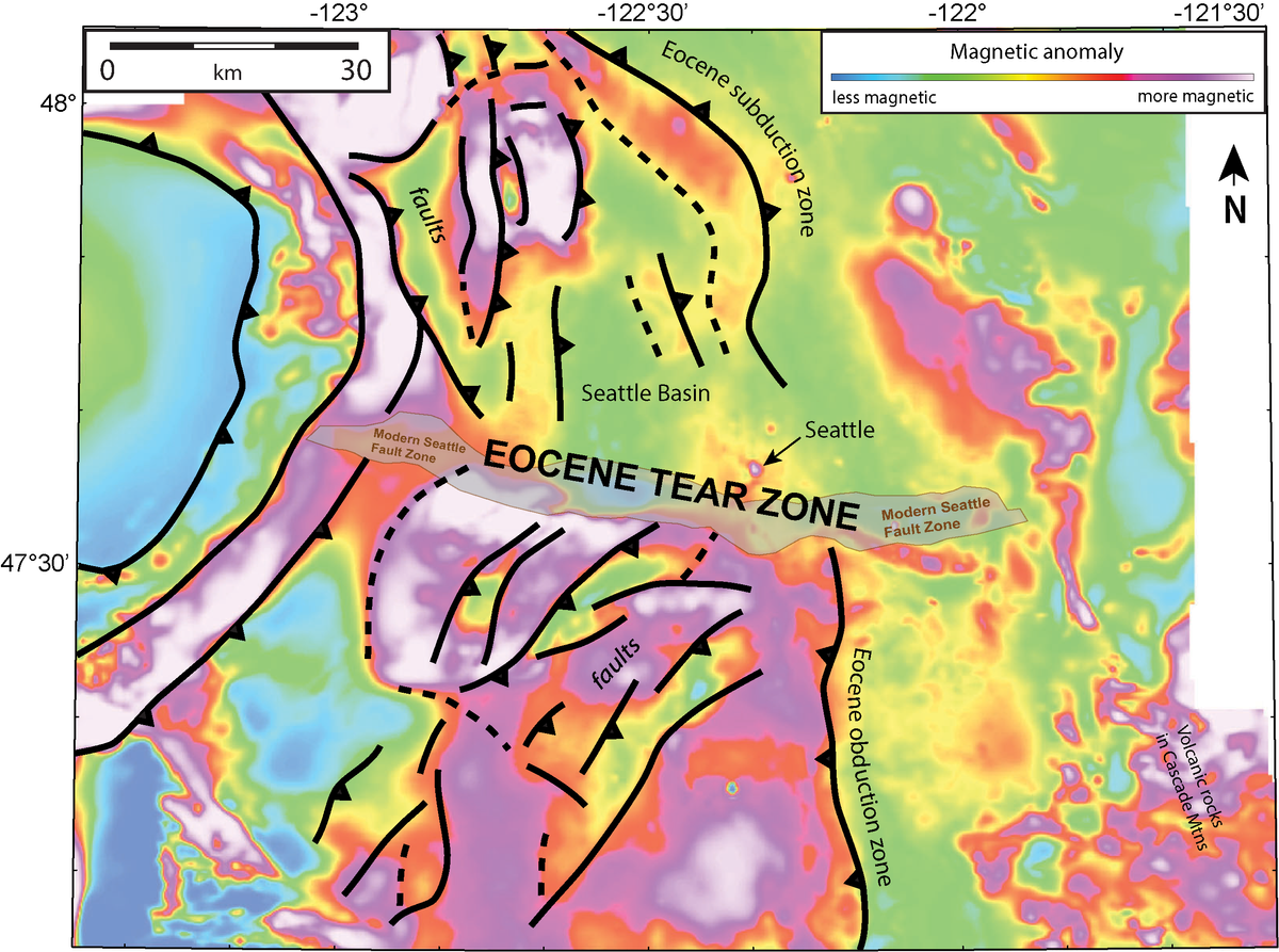 Seattle's massive fault may result from oceanic crust 'unzipping itself ...
