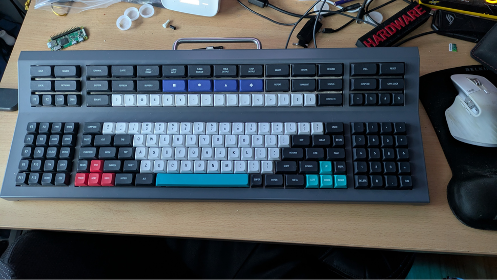 I’m typing this on the world’s largest keyboard, a 178-key beast ...