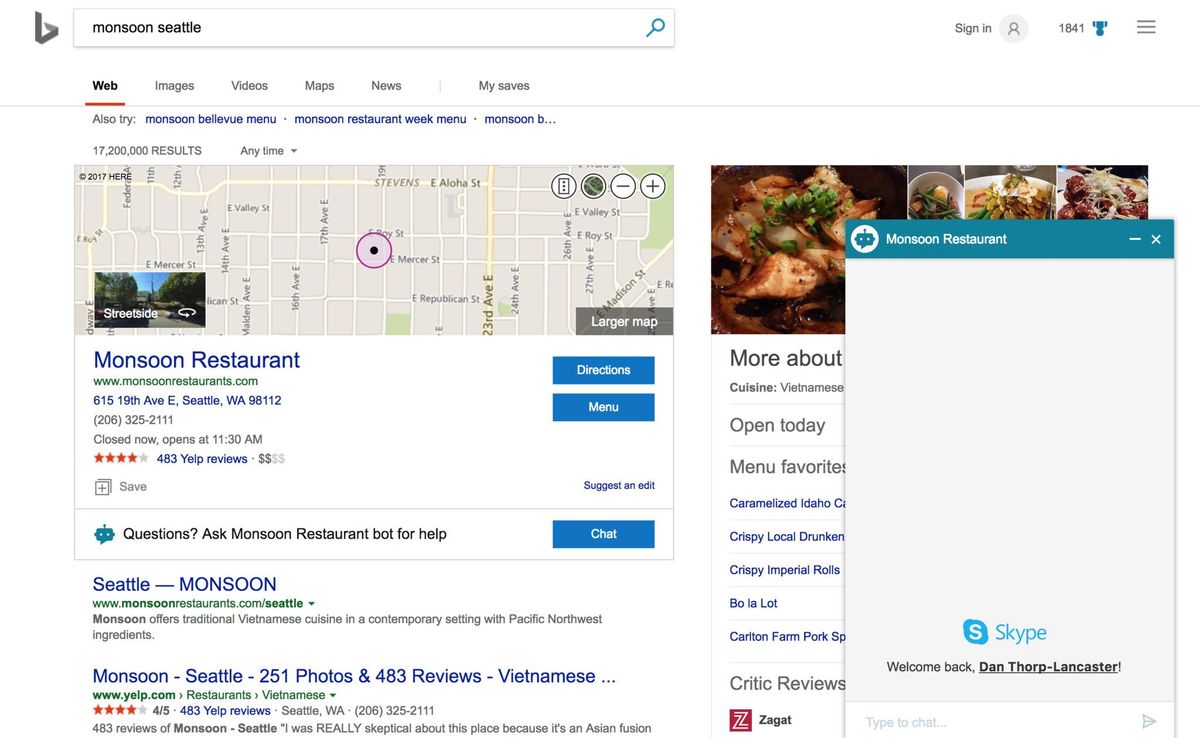 Microsoft now lets advertisers add chat bots to Bing search results ...
