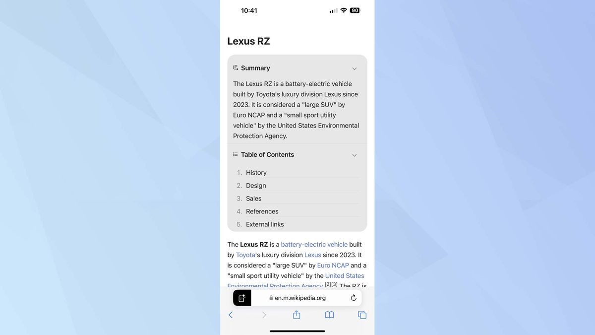 How to use Safari Highlights in iOS 18 | Tom's Guide