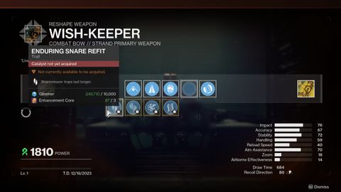 How to get Wish-Keeper and its catalysts in Destiny 2 | PC Gamer