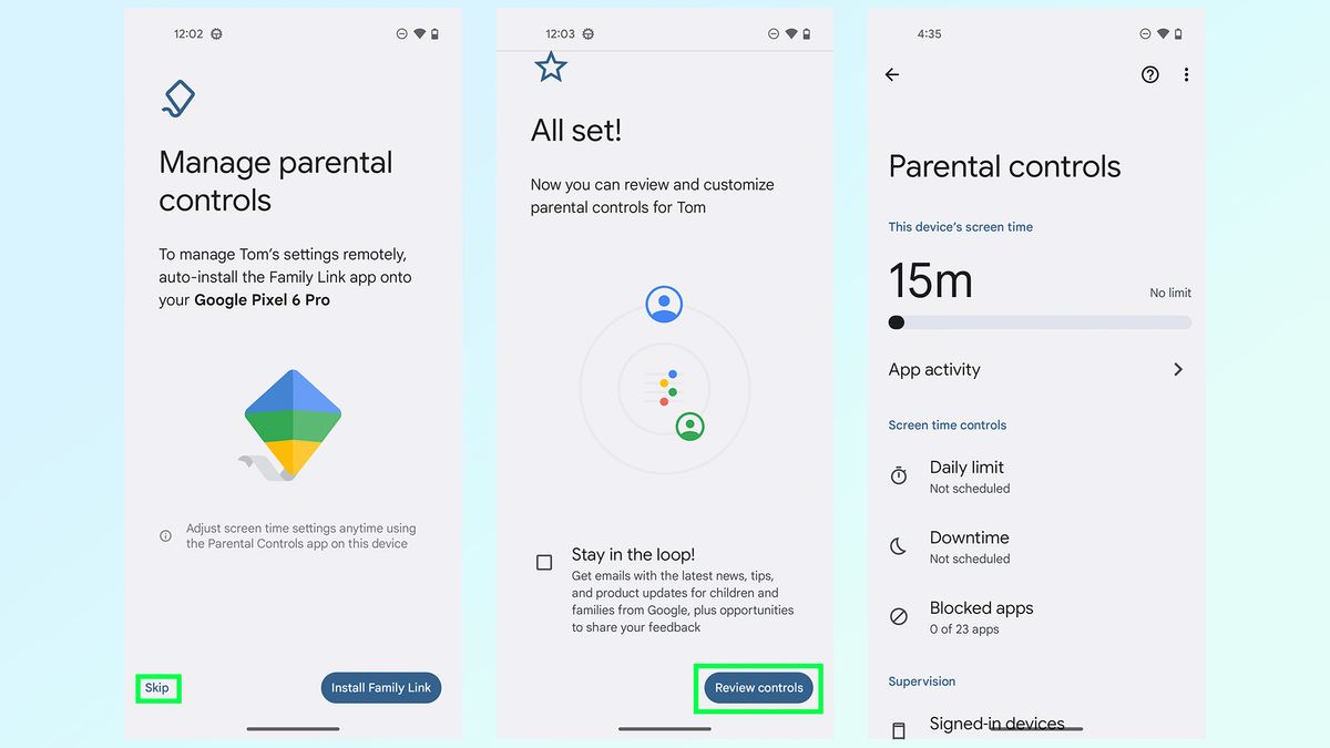 How to set up parental controls on Android with Google Family Link ...