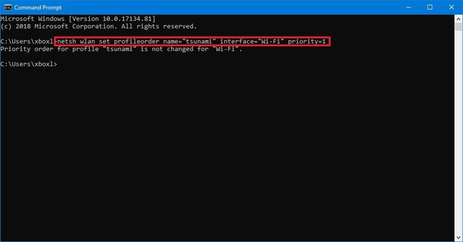 How to change Wi-Fi network connections priority order on Windows 10 ...