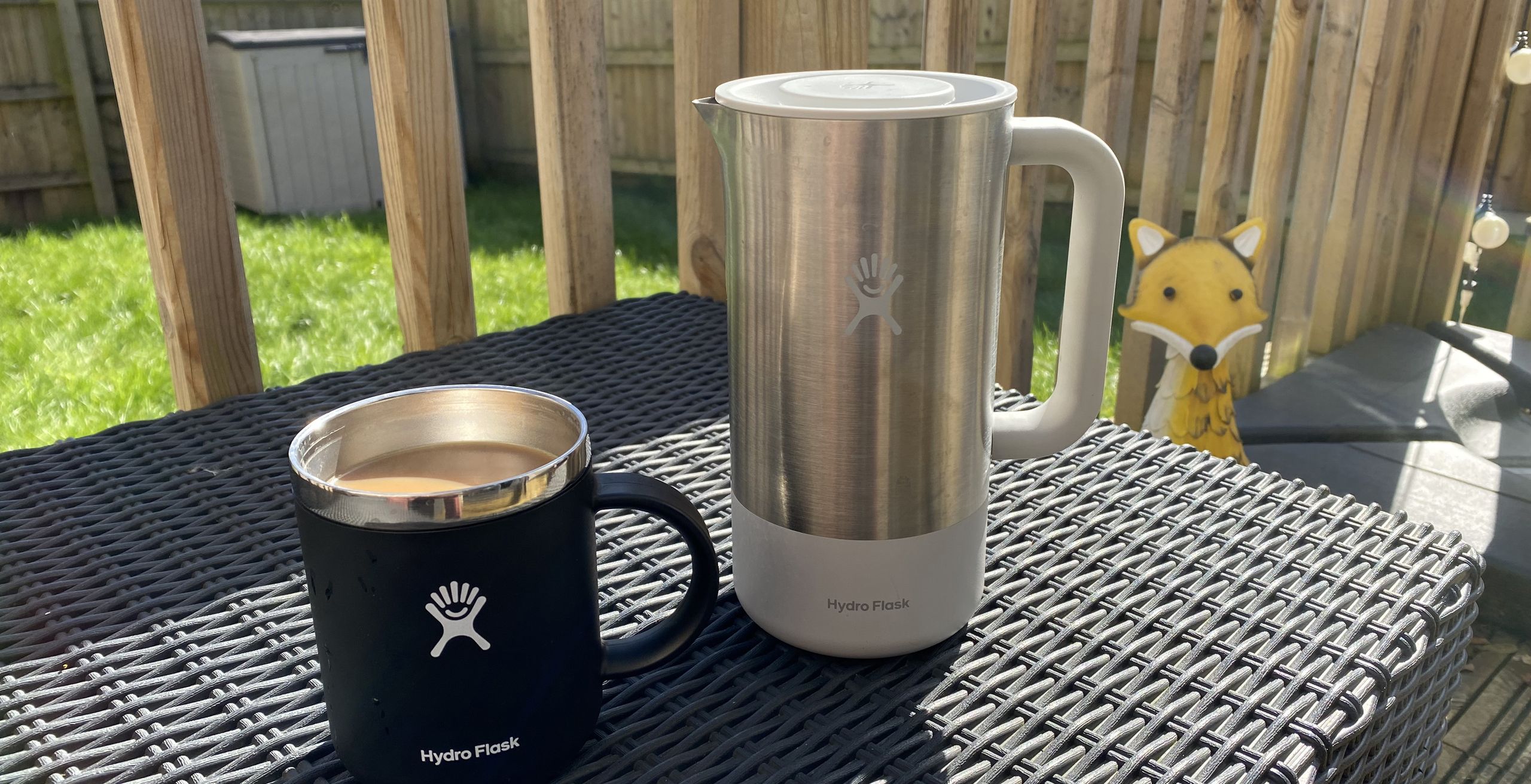 Hydro Flask 32oz Insulated French Press review: keep that java piping ...