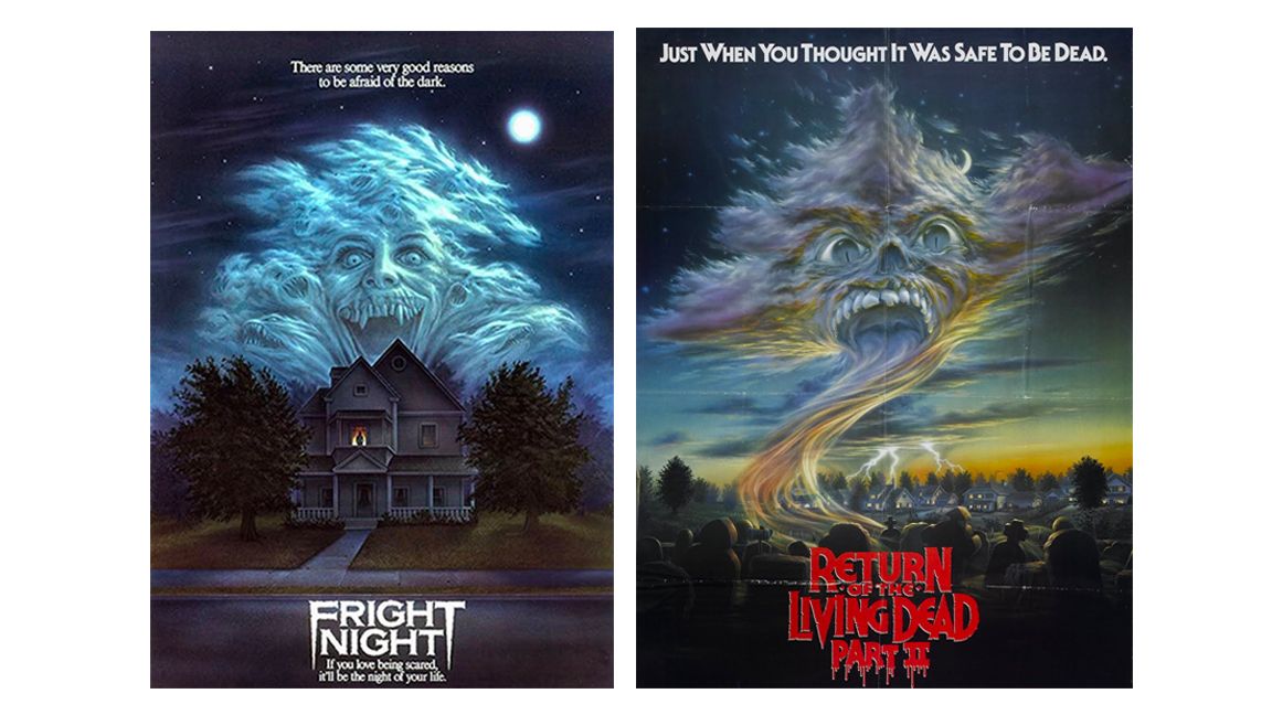 These famous horror movie posters look shockingly familiar | Creative Bloq