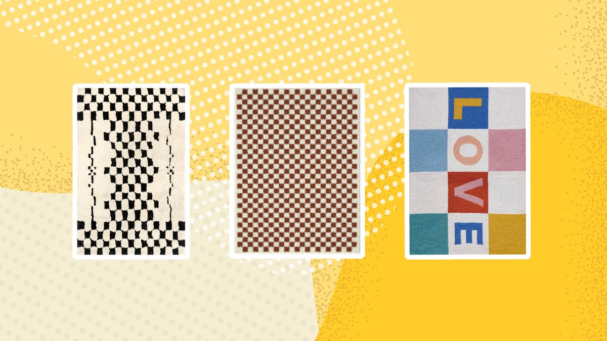 9 chic checkered rugs (no chess skills required) | Real Homes