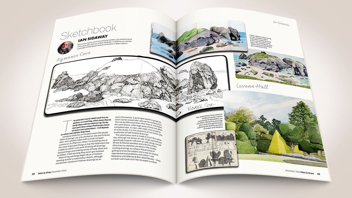 Look inside the first issue of Paint & Draw | Creative Bloq