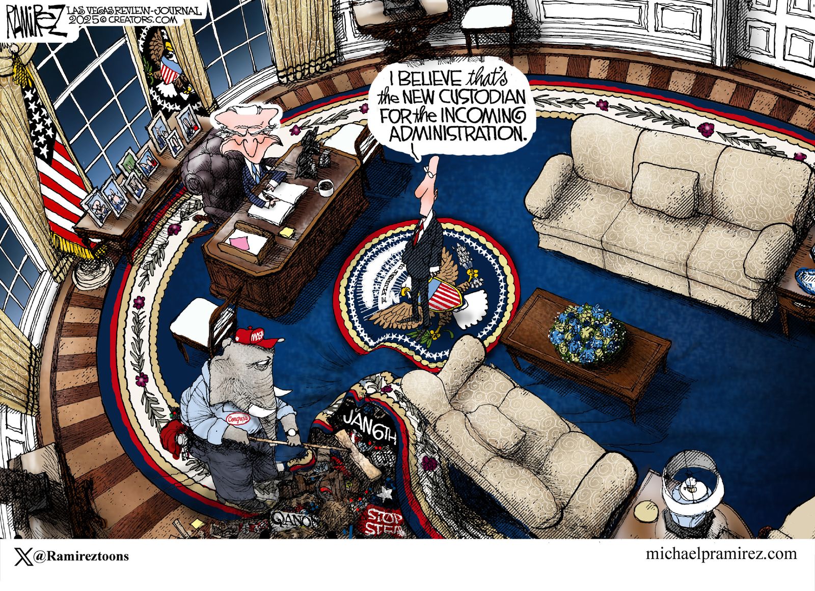 Today's political cartoons - January 13, 2025 | The Week