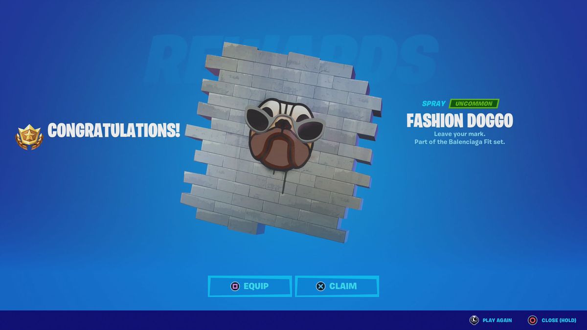 How to emote in front of Fortnite Shady Doggo graffiti | GamesRadar+