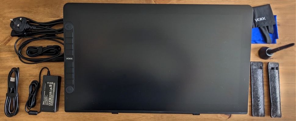 Veikk Studio VK2200 Pro review: sturdy drawing tablet is a big draw ...