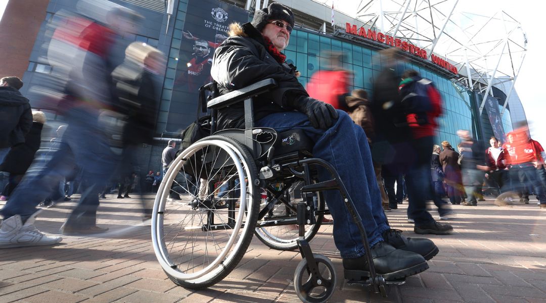Disabled Premier League supporters: "They looked at us like they'd ...