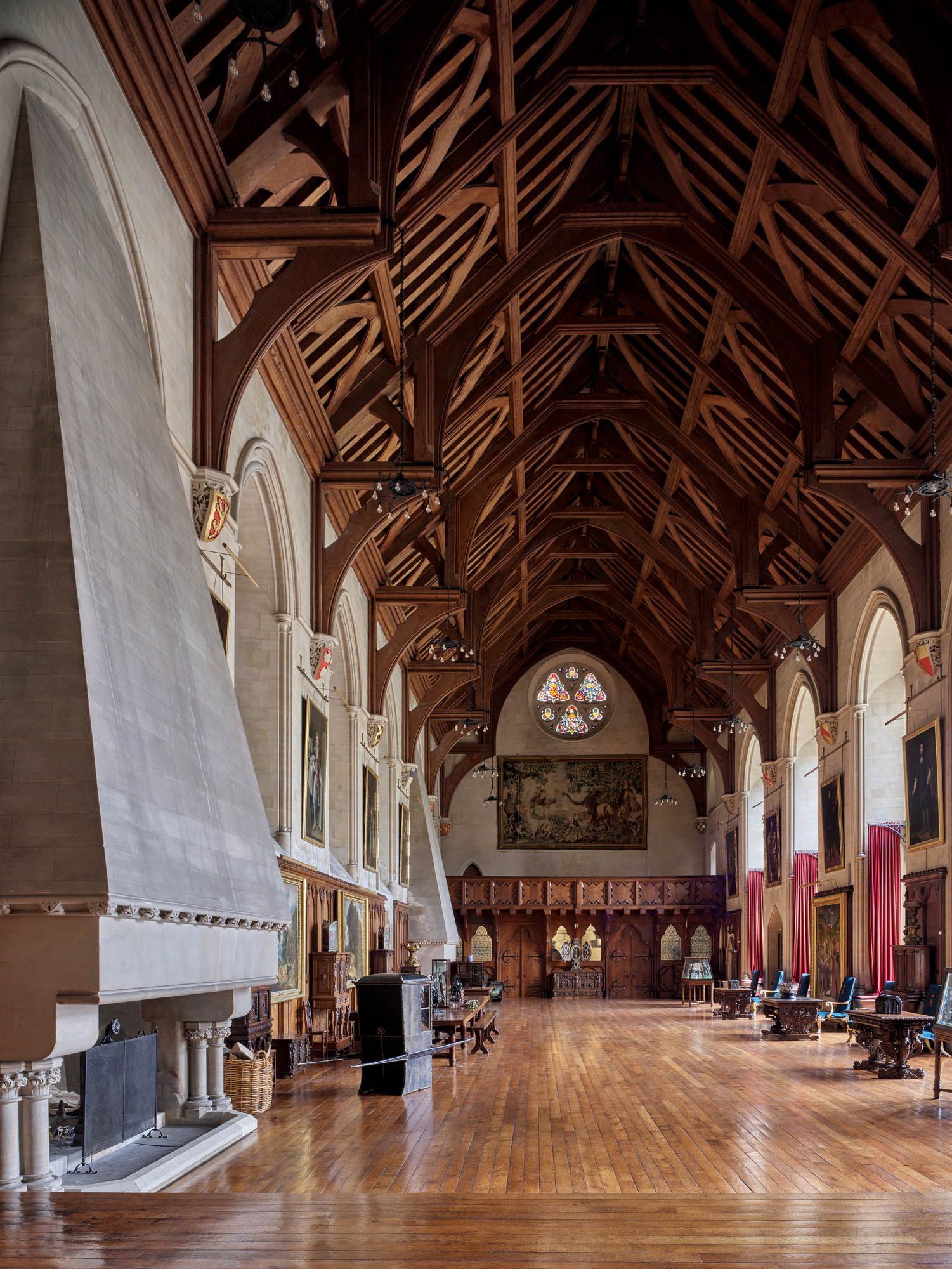 The feudal splendour of Arundel Castle's magnificent interiors ...