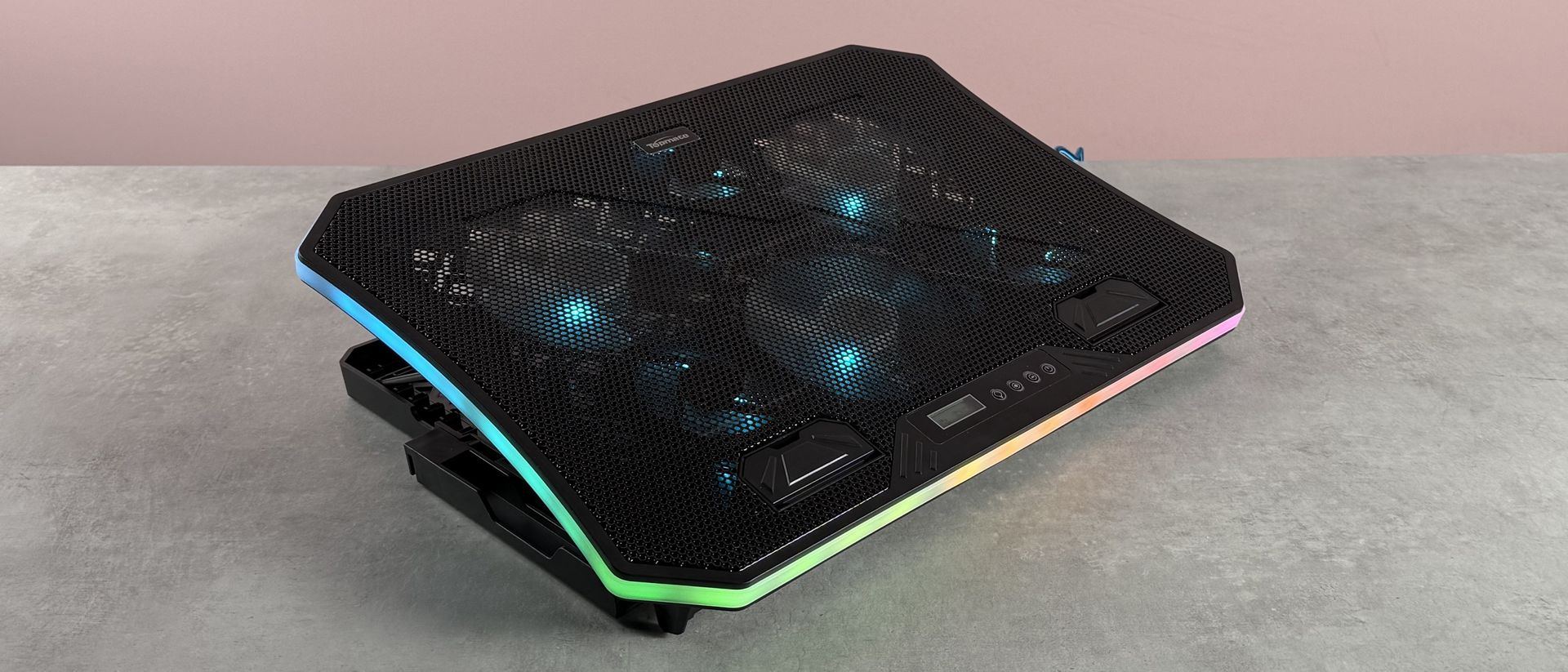 TopMate C12 Laptop Cooling Pad review: this laptop cooler sports a bold ...