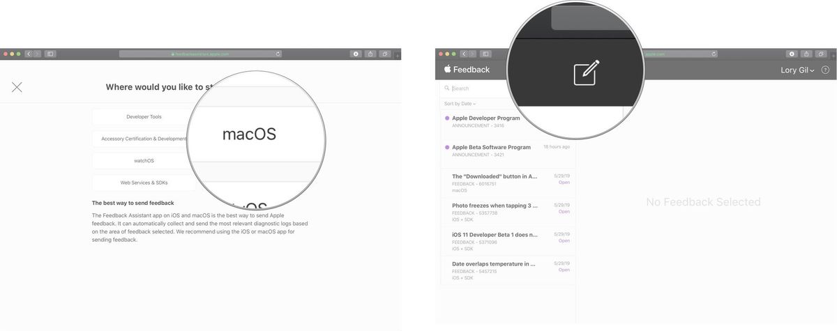 How to send feedback to Apple about iOS, iPadOS, macOS, watchOS, and ...