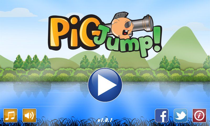 Pig Jump, simple and challenging endless runner game with potential ...