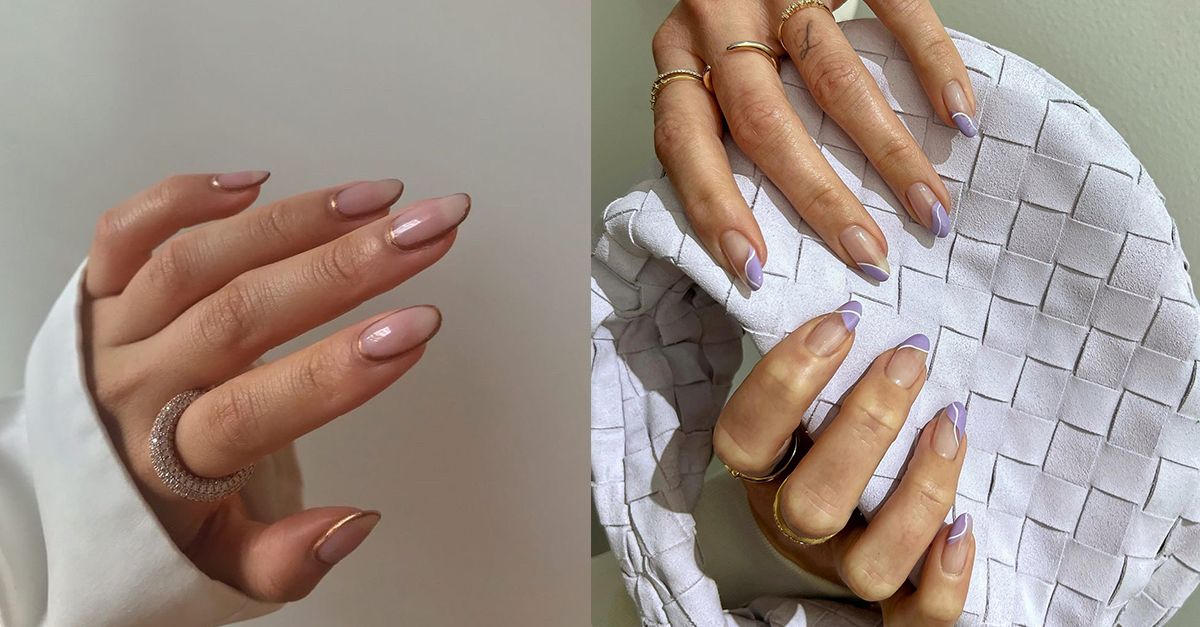 31 Negative Space Nail Ideas I'm Taking To My Next Mani Appointment ...