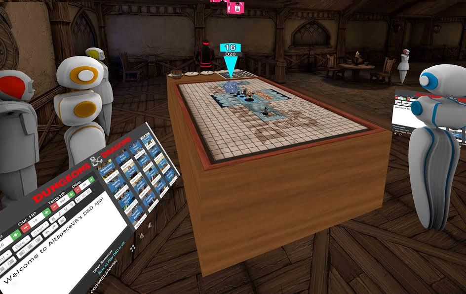 'Dungeons & Dragons' Table Top Gaming In Virtual Reality? Thank ...