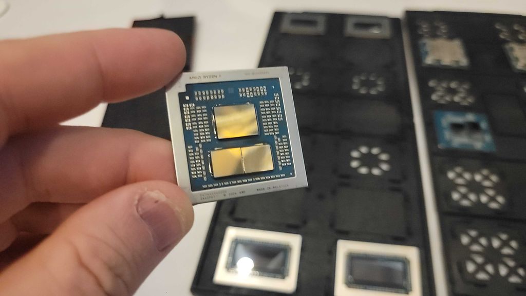 Here's all the silicon AMD launched at CES 2025 - family die photos of ...