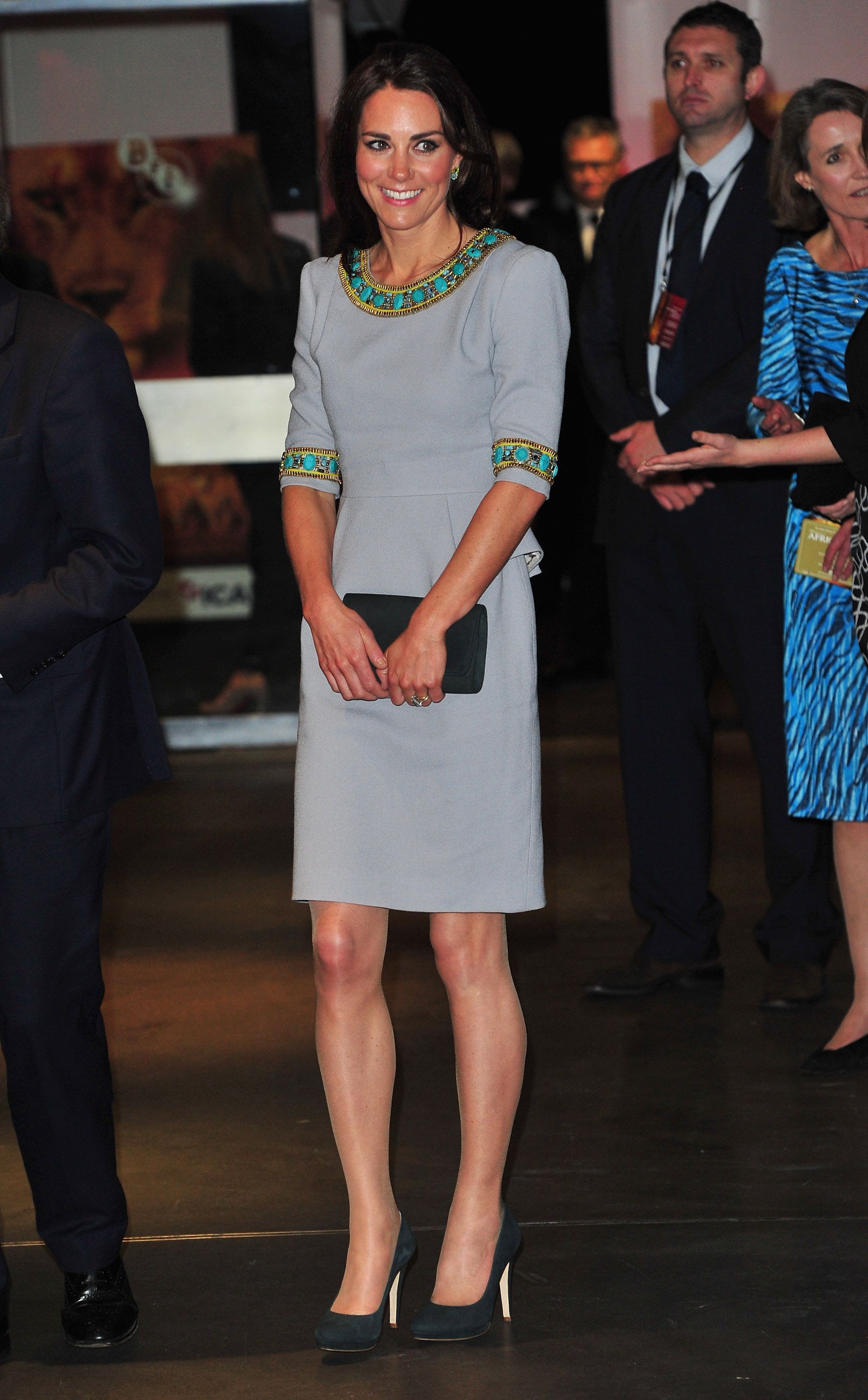 Kate Middleton's peplum dress features incredible neckline | Woman & Home