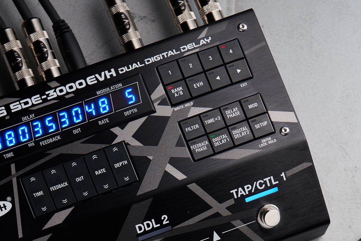 Boss Unveils New SDE-3000EVH Dual Digital Delay, a Feature-Packed Pedal ...