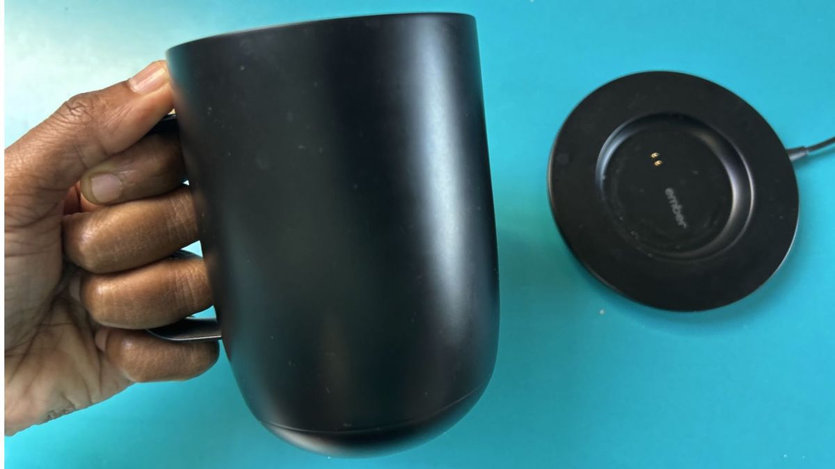 This smart mug will keep any hot drink warm for as long as you need it ...