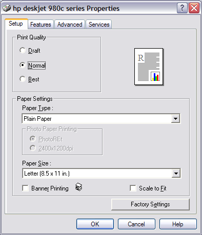 HP Deskjet 990cxi, Continued - Attractive Features: General-Purpose ...
