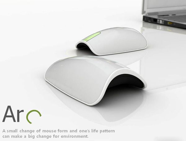 Arc Mouse Concept Lets You Game on Curved Surfaces | Tom's Hardware