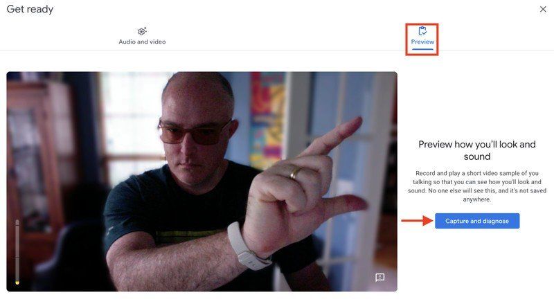 How to use Google Meet's virtual green room to check yourself before a ...