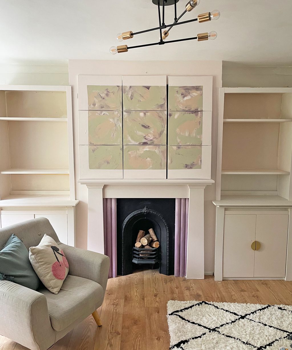 How to hide a TV on the wall: DIY a disguise with art | Real Homes