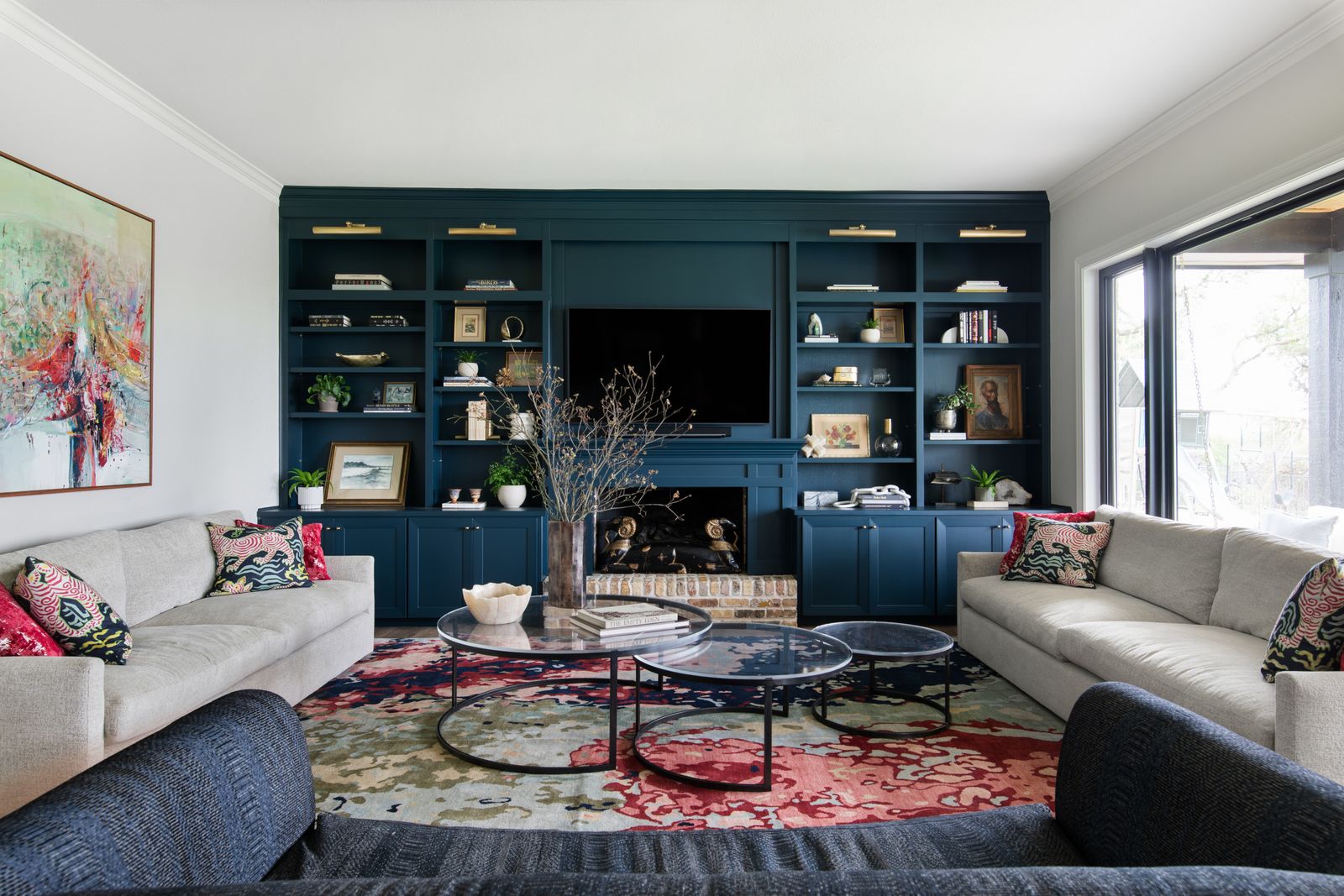 5 steps interior designer Sarah Stacey takes to a living room remodel ...