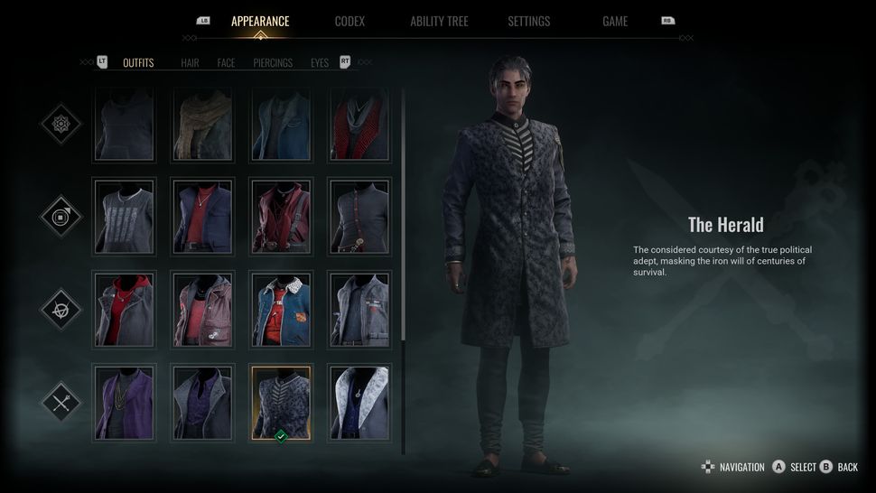 Ranking Bloodlines 2's 24 outfits | PC Gamer