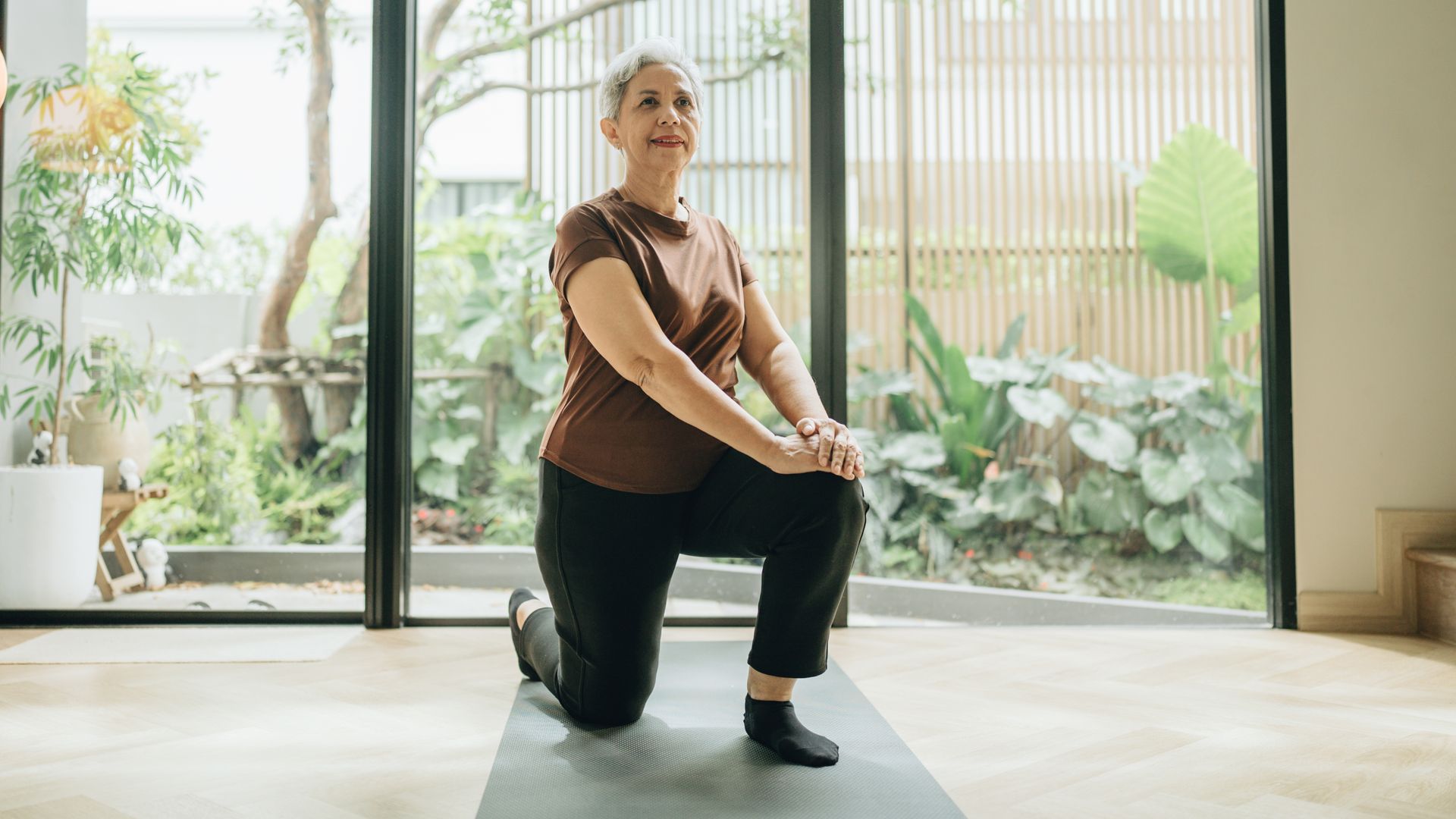 I teach this simple three-move routine to senior clients so they can ...