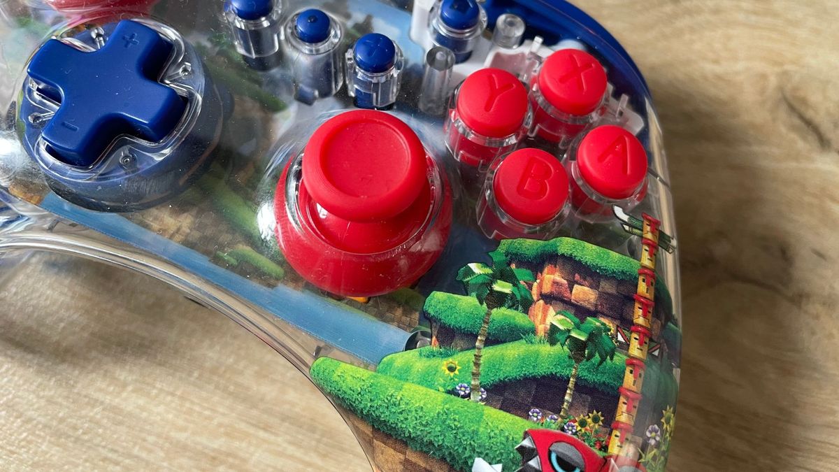 PDP REALMz Sonic wired controller for Nintendo Switch review - not just ...