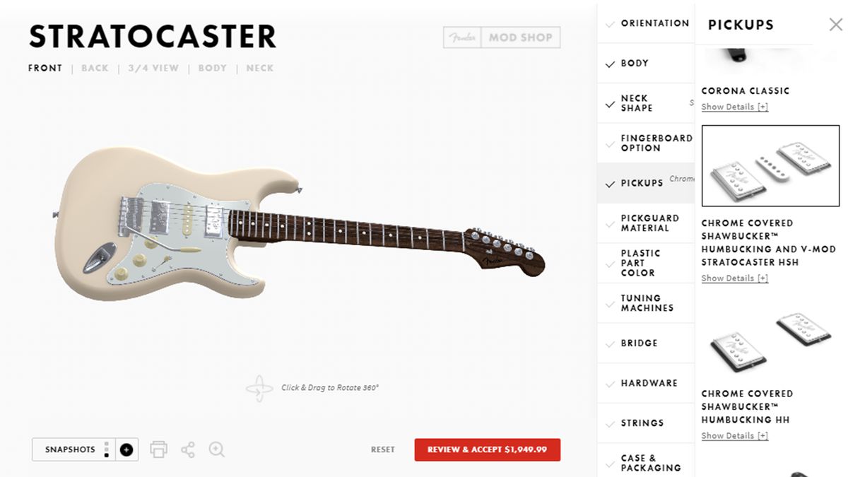 Fender adds roasted pine bodies, fully rosewood necks and Bigsby ...