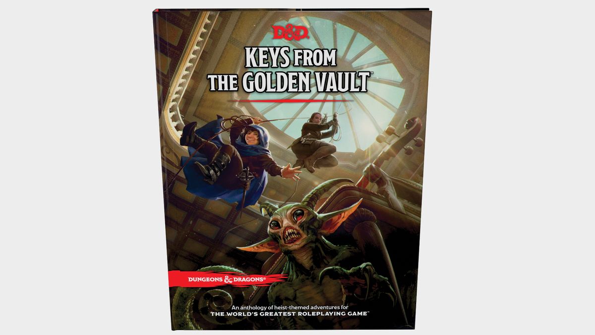 D&D shows new Keys From the Golden Vault cover and details on the down ...