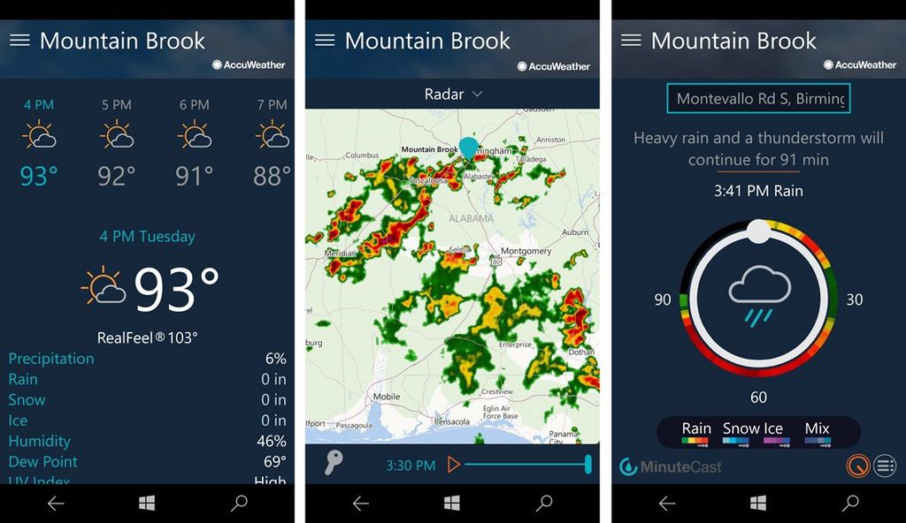 AccuWeather is one of the best weather apps for Windows 10 | Windows ...
