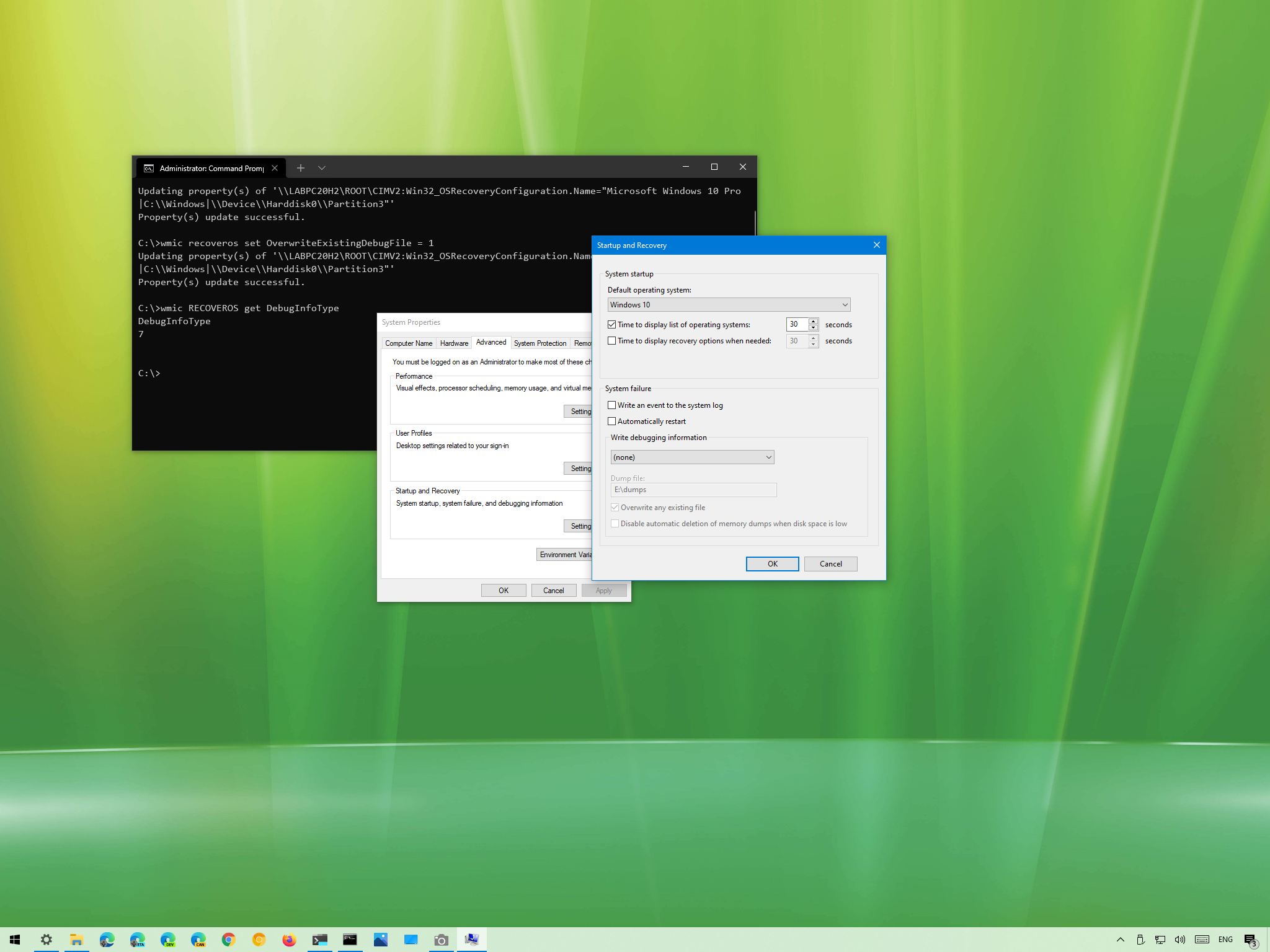 How To Manage Crash Dump Settings On Windows 10 Windows Central