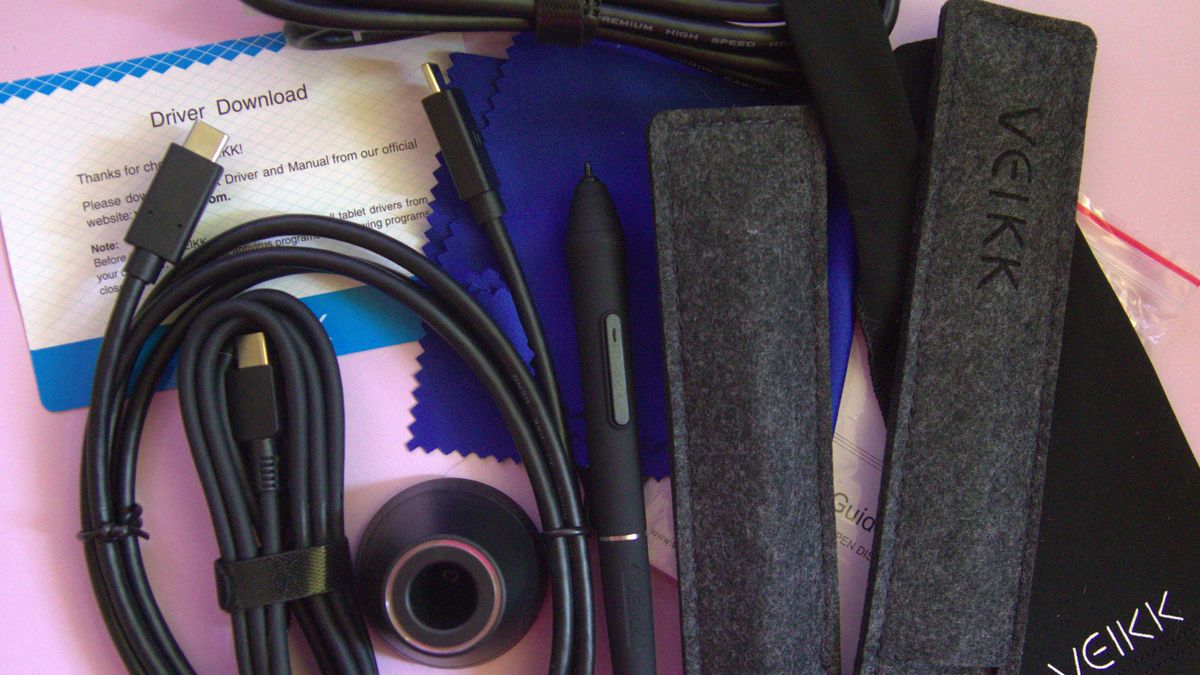 Veikk VK2200 Pro graphic monitor review: Affordability comes at a cost ...