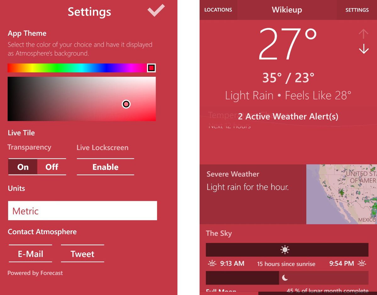 Atmosphere Weather gains beautiful redesign and new features in latest ...