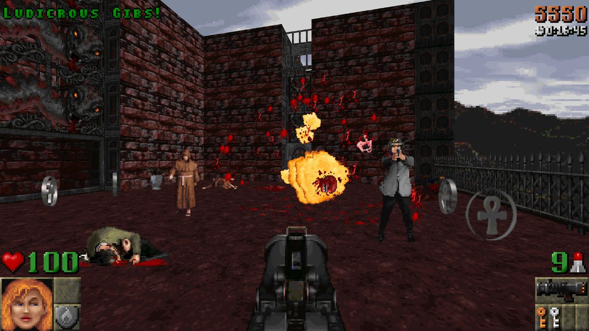 The Rise of the Triad: Ludicrous Edition remaster has an optional HUD ...